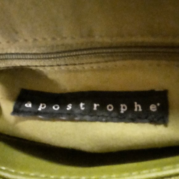 Apostrophe | Bags | Price Drop Apostrophe Green Purse Medium Length ...